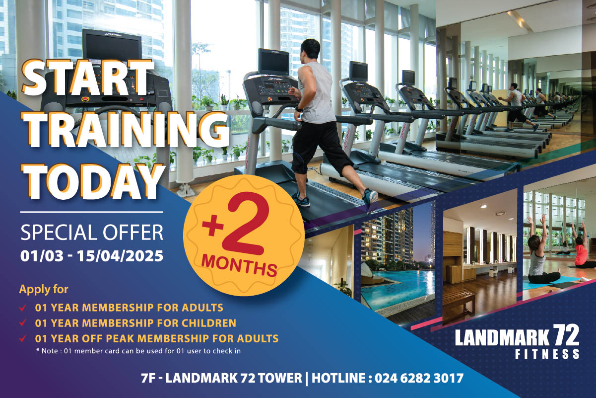 HOT DEAL AT FITNESS LANDMARK72 - Landmark72